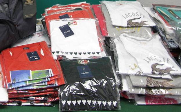 Desmantelan un taller que falsificaba ropa y complementos de marcas ...