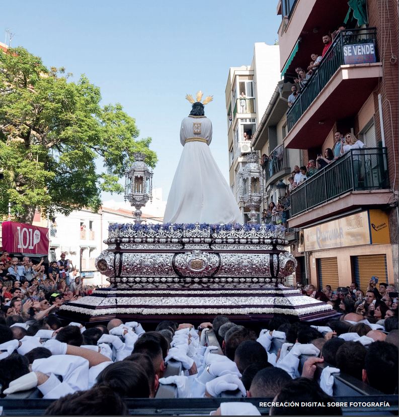 Semana Santa de Málaga | El trono del Señor de Málaga gana en altura ...